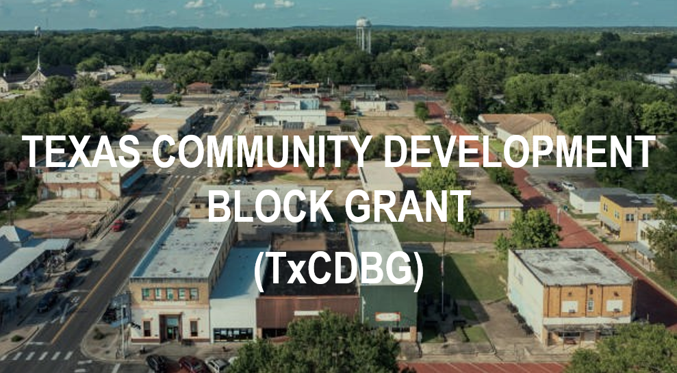 Texas Community Development Block Grant Program (TxCDBG)